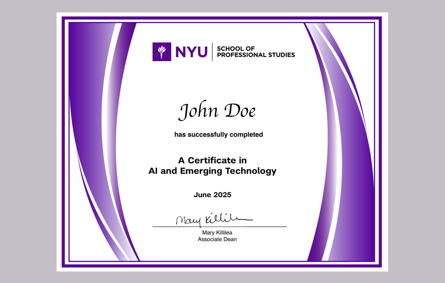 Continuing Education Certificate Programs & Courses | NYU SPS